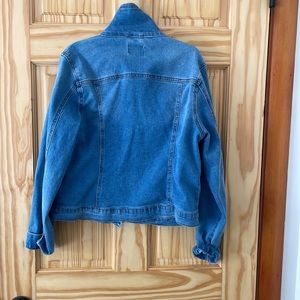 Jackets & Coats | Denim Jacket Brand Curve Appeal Size M Color Light ...